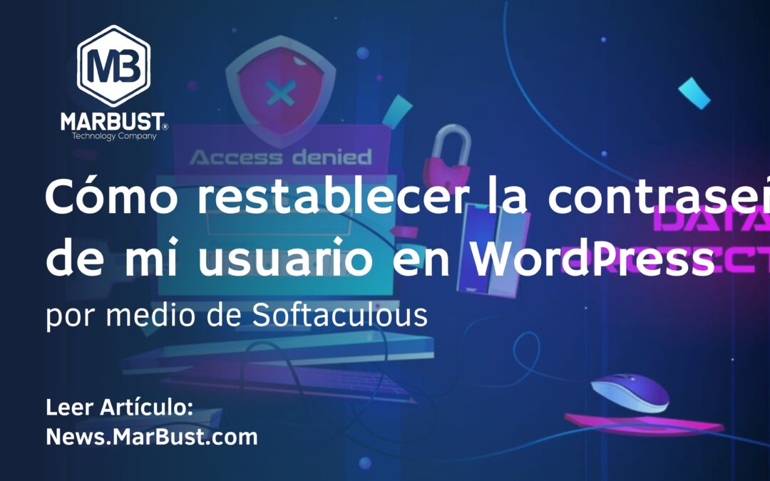 Cómo restablecer la contraseña de mi usuario en WordPress